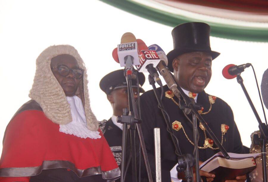 SWEARING-IN CEREMONY OF HIS EXCELLENCY, SENATOR DOUYE DIRI AND HIS ...
