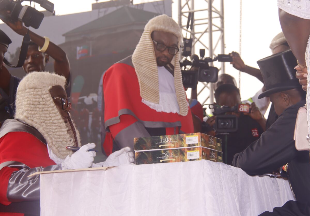 SWEARING-IN CEREMONY OF HIS EXCELLENCY, SENATOR DOUYE DIRI AND HIS ...